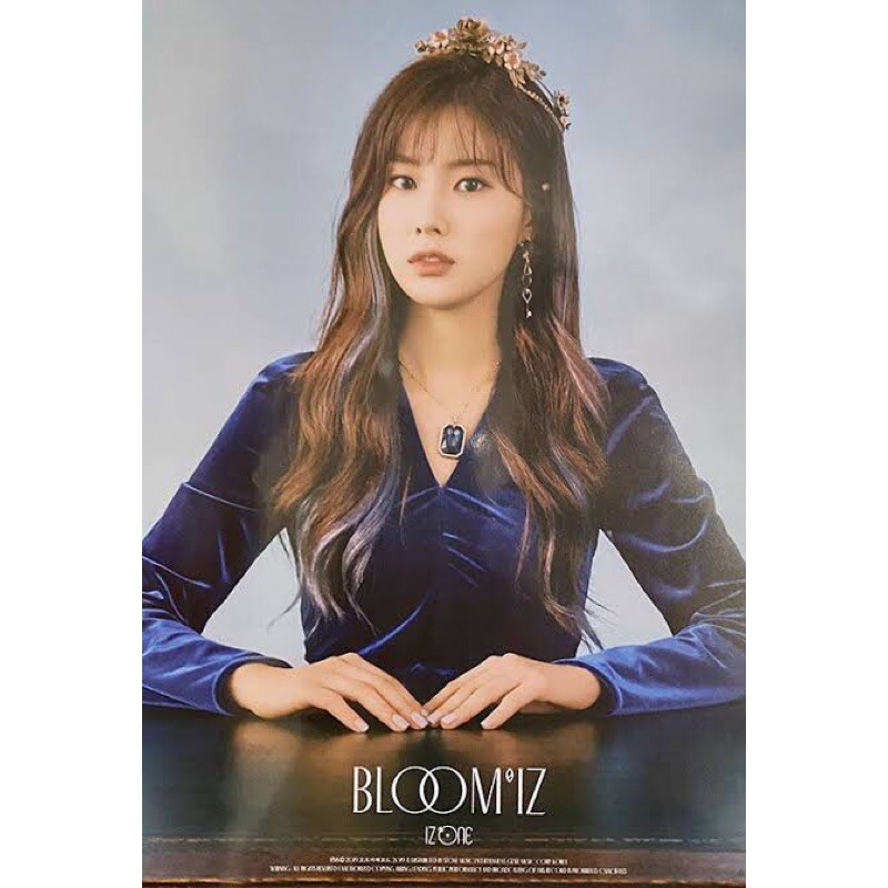 Jual Official Poster IZ*ONE (BLOOM*IZ) KANG HYEWON | Shopee Indonesia