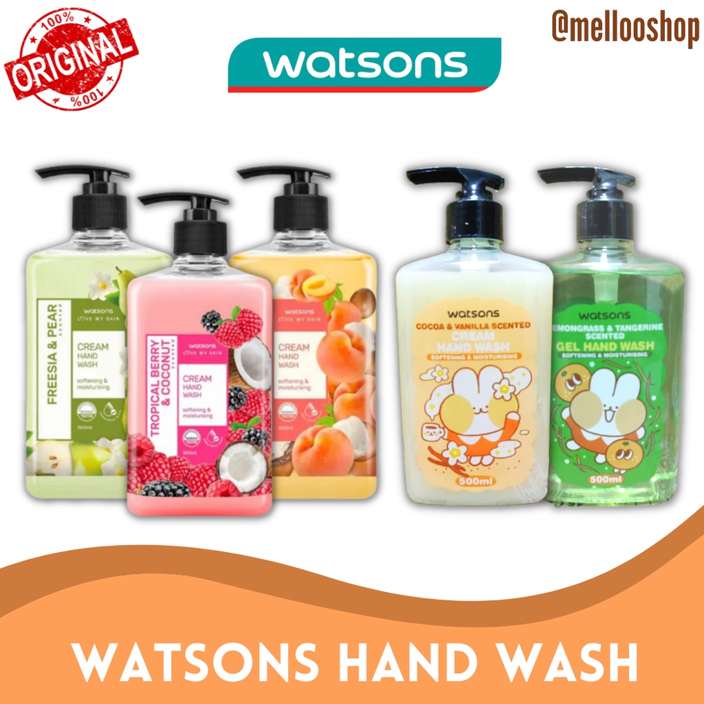 Jual Watsons Hand Wash 500ml | Shopee Indonesia