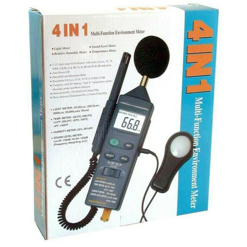 Jual 4 in 1 MULTI FUNCTION ENVIRONMENT METER CEM DT-8820 / CEM DT 8820 ...