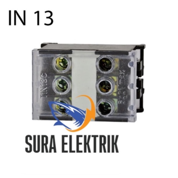 Jual Terminal Block Type IN-13 3 Pole 20A | Shopee Indonesia