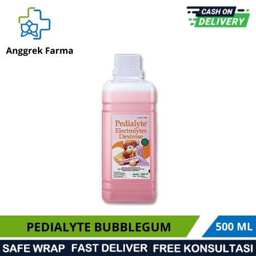 Jual PEDIALYTE BUBLE GUM PINK 500 ML/UNTUK MENGATASI DEHIDRASI AKIBAT KEKURANGAN CAIRAN SAAT ...