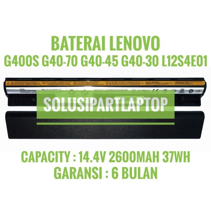 Jual Baterai Laptop Lenovo IdeaPad G40-45 G40-70 G40-80 G40-30 Z40-70 G40 | Shopee Indonesia
