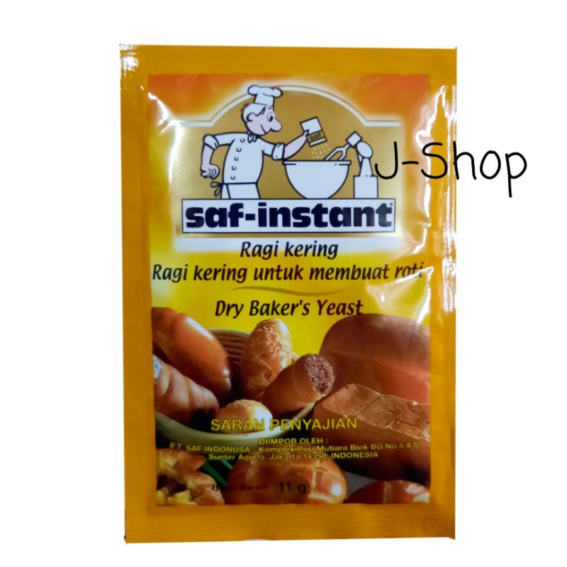 Jual Saf instant 11gr/Ragi kering/Dry baker's Yeast | Shopee Indonesia