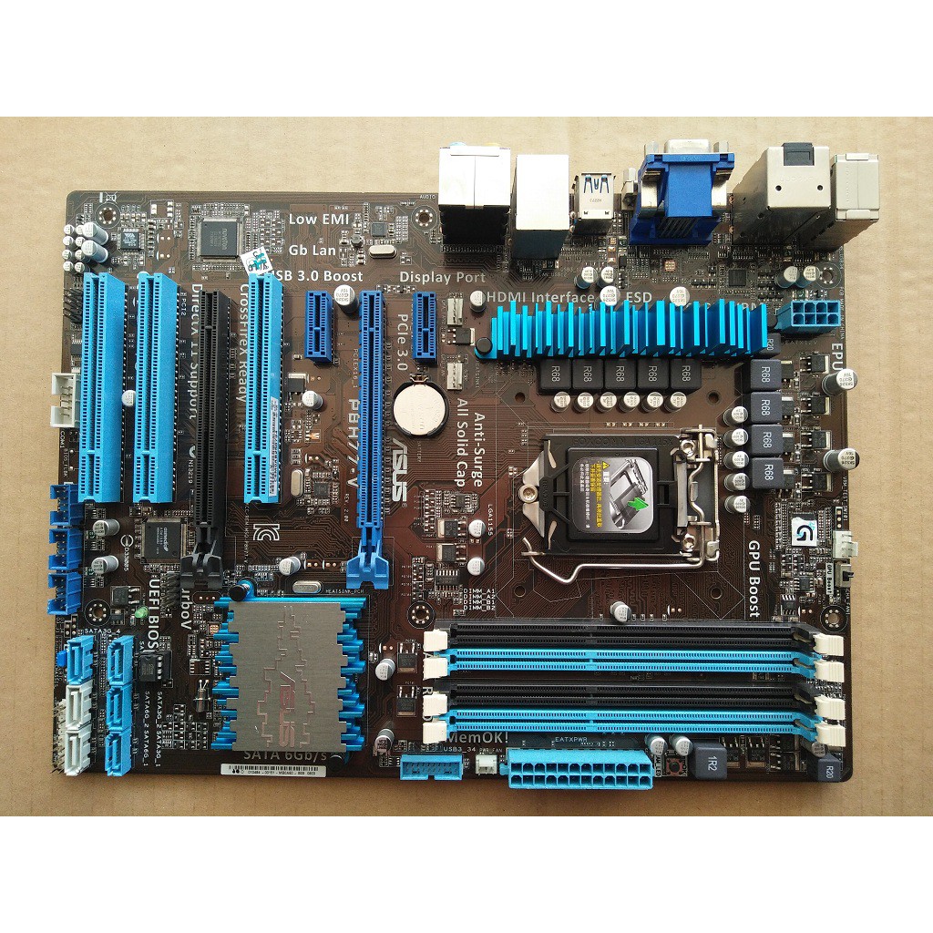 Jual Mobo Mainboard Motherboard Gaming ASUS P8H77-V LGA 1155 B75 H61 H77 P67 Q67 Z68 Z75 Z77 4 ...