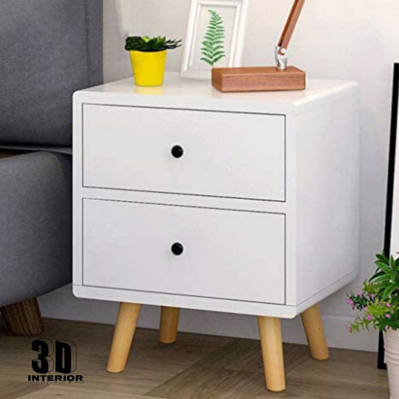 Jual Meja Samping Tempat Tidur Lemari minimalis | Shopee Indonesia