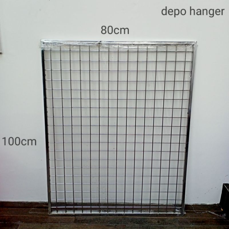 Jual RAK RAM JARING BESI BINGKAI UKURAN 80CM 100CM | Shopee Indonesia