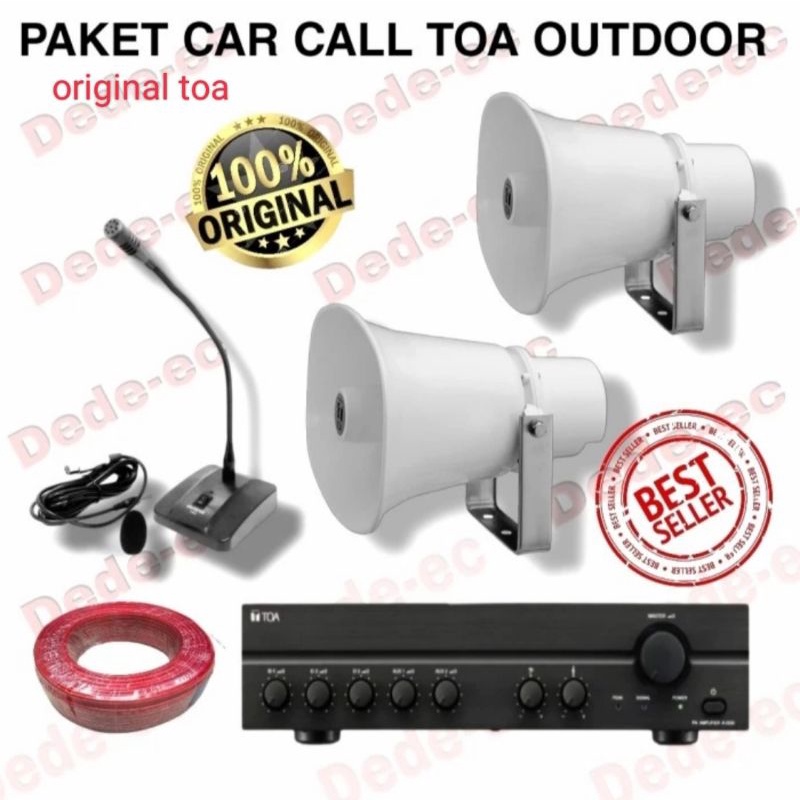 Jual Paket Speaker Toa outdoor 2 unit speaker toa 25 watt original ...