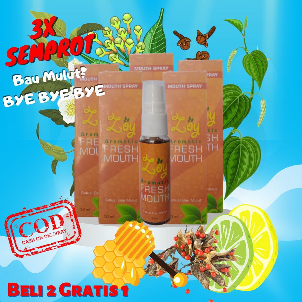 Jual Pengharum Mulut Zoy Aromatic Fresh Mouth - Mouth Spray / Parfum ...