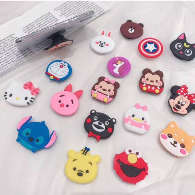 Jual Popsocket 3D karakter / Popsockets 3D cartoon / Popsocket Karakter ...