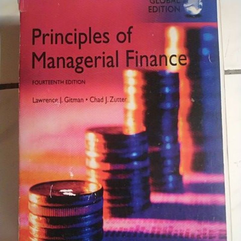 Jual Second Book/Buku Bekas Principles of Managerial Finance edisi 14 ...