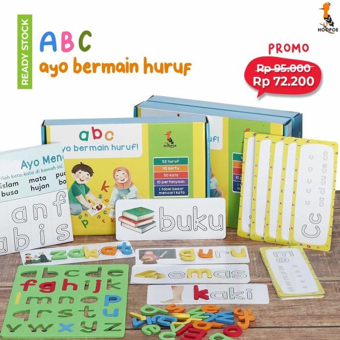 Jual Belajar Membaca Abc Ayo Bermain Huruf | Shopee Indonesia