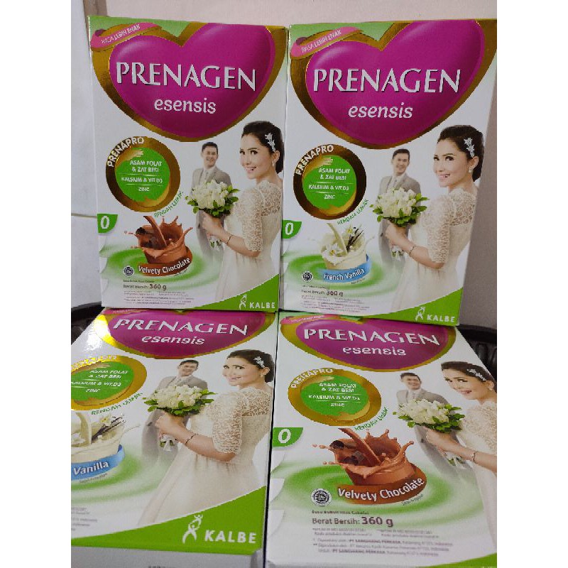 Jual PRENAGEN ESENSIS 360 & 180 GRAM Susu Promil Program Hamil Rasa ...