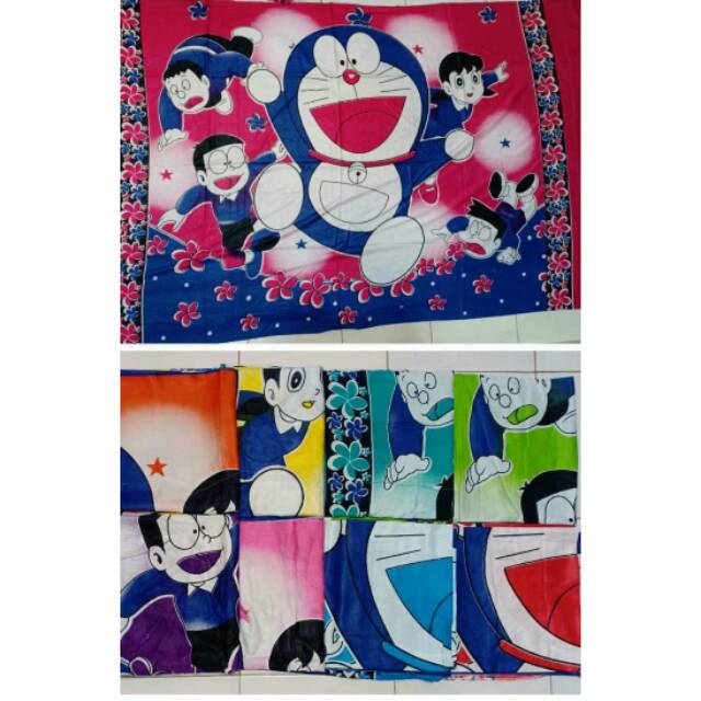 Jual Kain pantai doraemon tebal/selimut anak | Shopee Indonesia