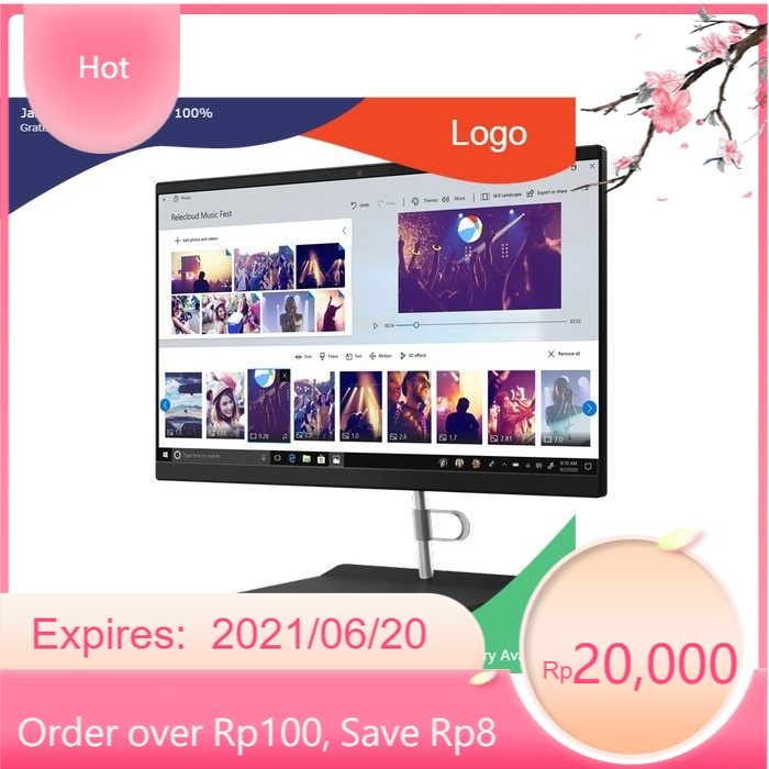 Jual LENOVO PC ALL IN ONE V30a 22IIL i3-1005G1 8GB 256GB Win10 Pro 21.5" | Shopee Indonesia