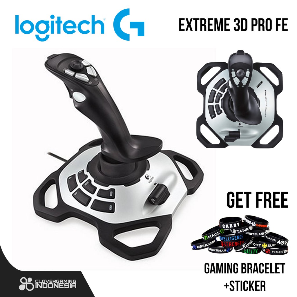 Jual Extreme 3D Pro - Original Garansi Resmi Logitech | Shopee Indonesia