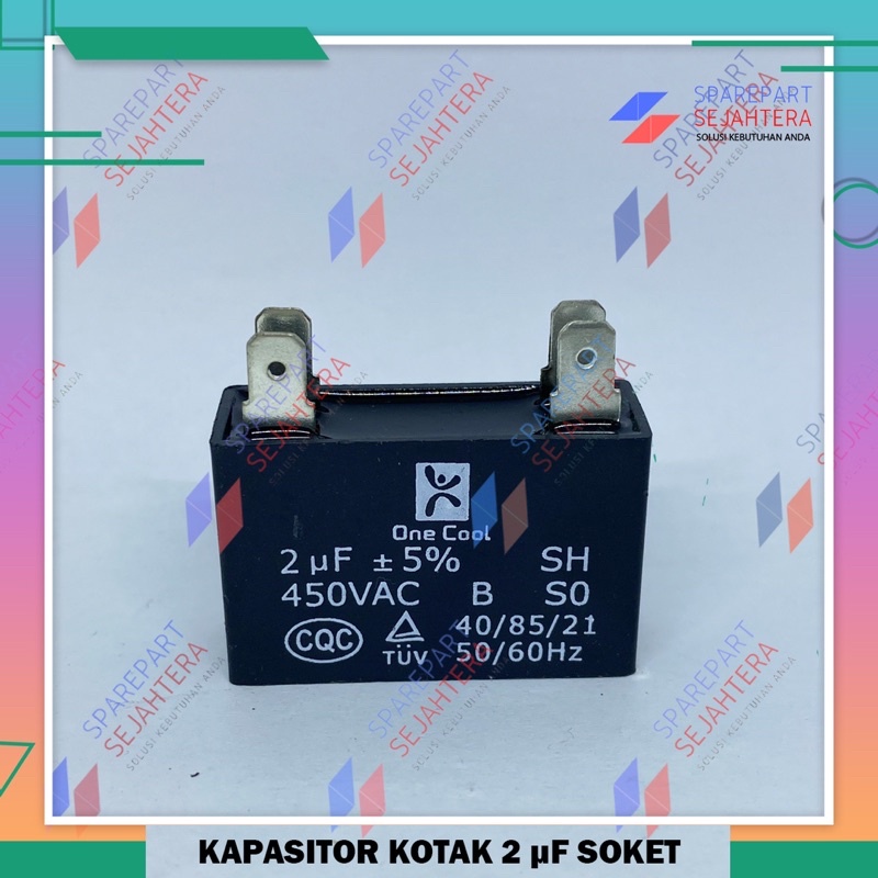 Jual KAPASITOR CAPASITOR FAN OUTDOOR AC KIPAS ANGIN POMPA SOKET KOTAK ...