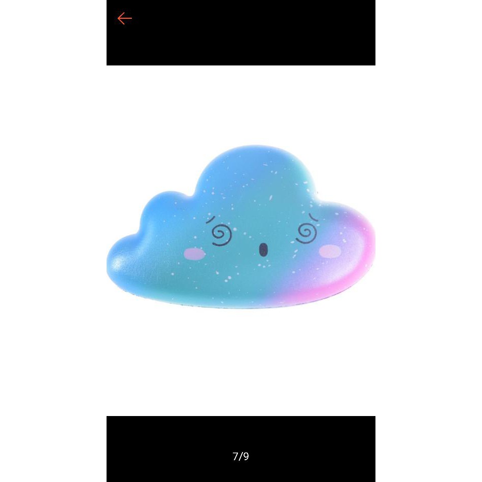 Jual New reales squishy awan galaxy squishy cloud | Shopee Indonesia