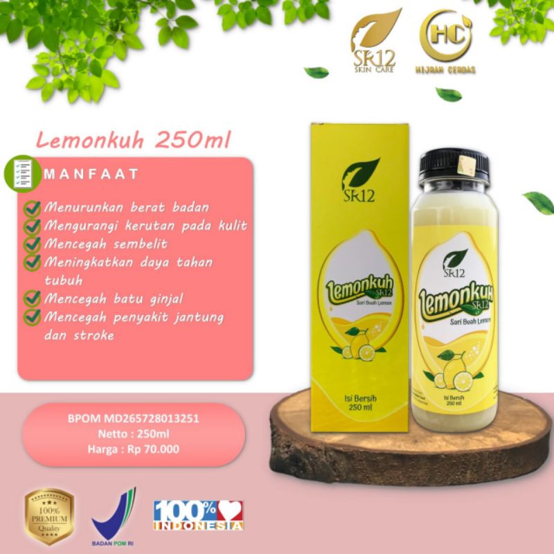 Jual SR12 LEMONKUH 250ML | Shopee Indonesia