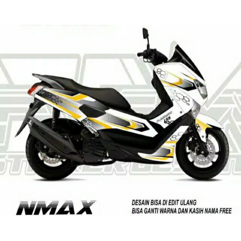 Jual DECAL NMAX FULL BODY, STIKER NMAX FULL BODY | Shopee Indonesia