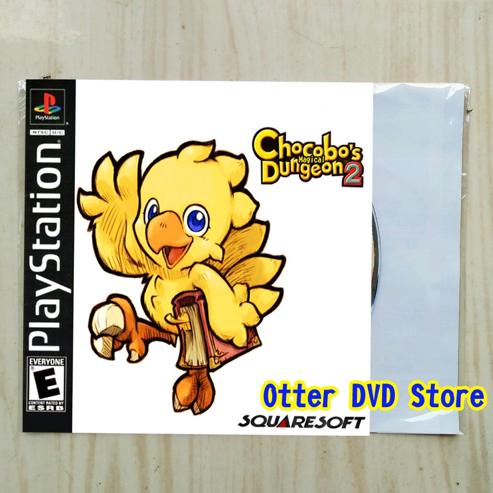 Jual Kaset CD Game Ps1 Ps 1 Chocobo Chocobos Magical Dungeon 2 | Shopee ...