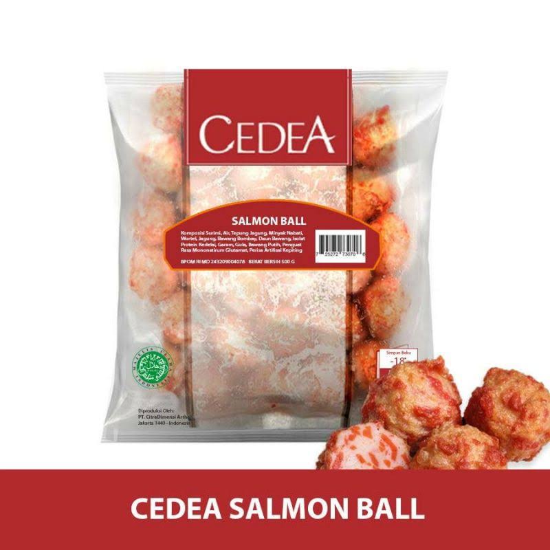 Jual cedea bola salmon 500gr | Shopee Indonesia