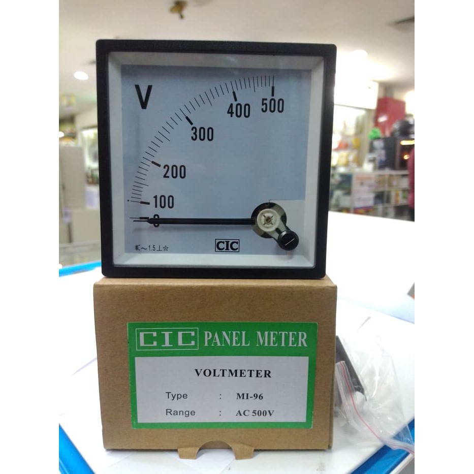 Jual AMPERE METER / VOLT METER / VOLTMETER PANEL CIC | Shopee Indonesia