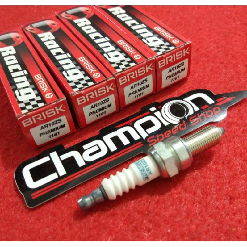 Jual Busi Brisk Premium AR10ZS New Sonic 150R Verza CBR 150R CRF 150L ...