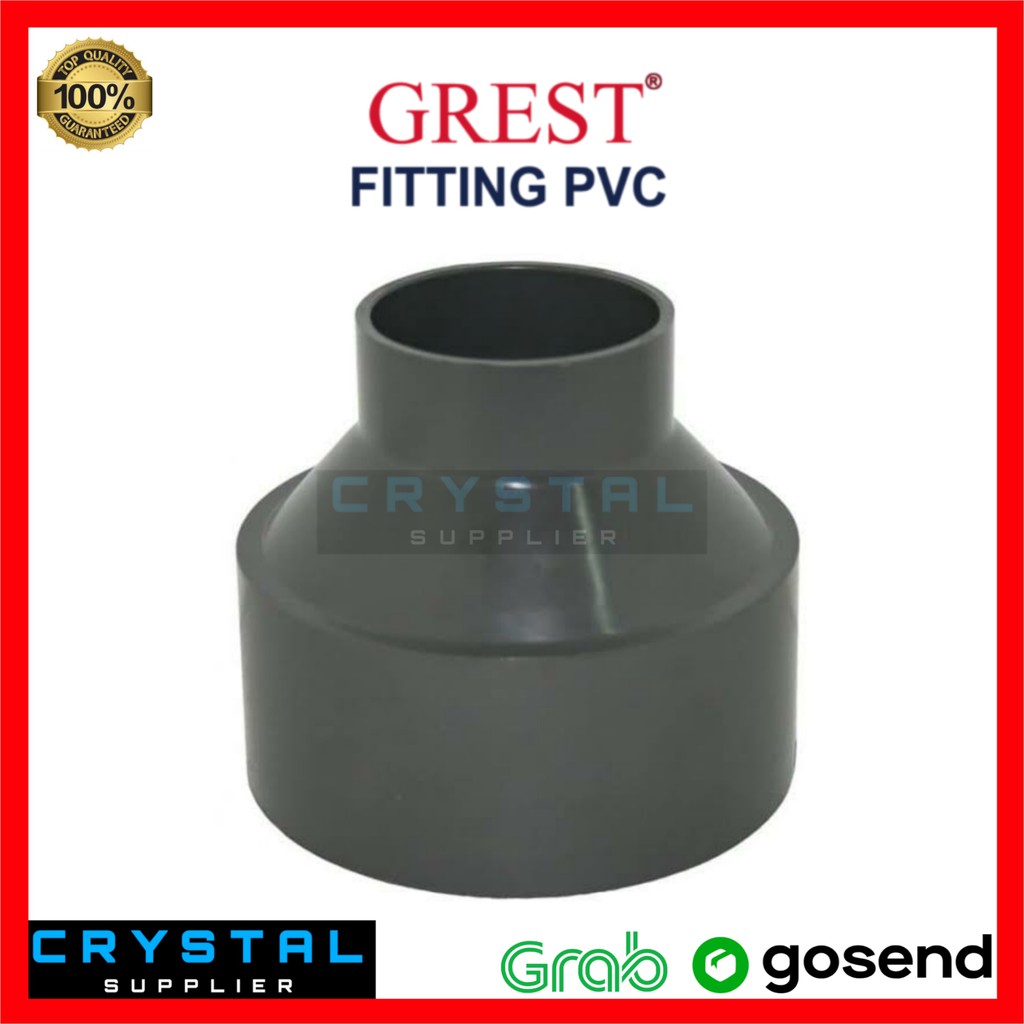 Jual Vlok Sok GREST 3 x 2" inch PVC / REDUCER Verlop Sock Soket D | Shopee Indonesia