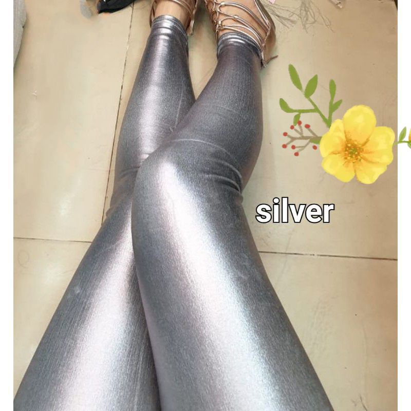 Jual celana fashion wanita super premium legging latex tebal | Shopee ...