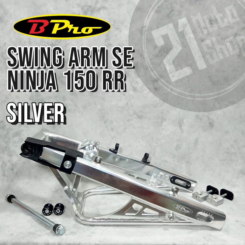 Jual Swing Arm SE BPro Ninja RR Stabilizer SIlver New Model | Shopee Indonesia