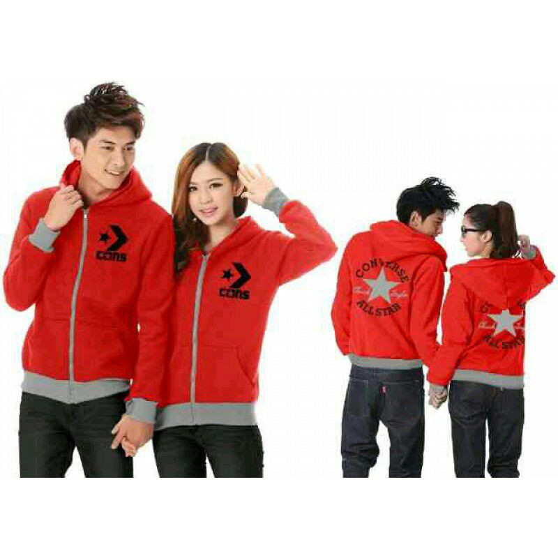 Jual Jaket Converse Panah / Jaket Couple / Baju Pasangan / Jaket Murah ...