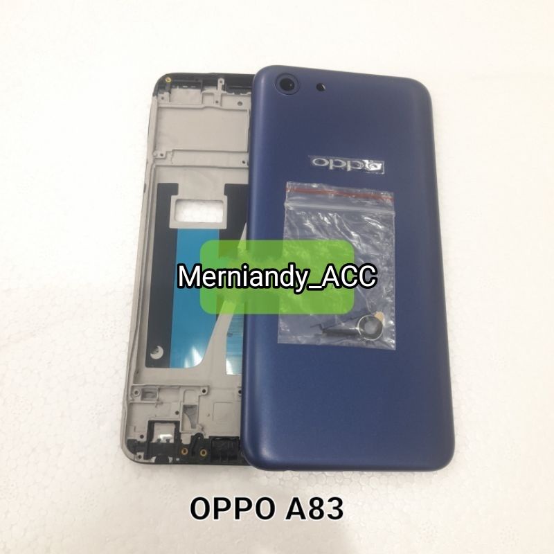 Jual Cessing Kessing Hausing Fullset Frame Lcd Oppo A83 Backdor tutup ...