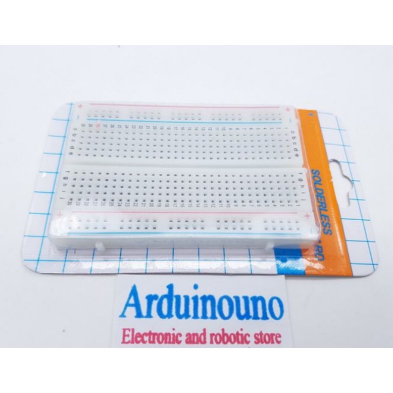 Jual project board projectboard Breadboard bread board 400 Tie Point | Shopee Indonesia
