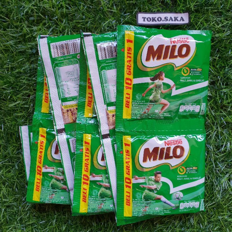 Jual Milo Sachet Beli 10 GRATIS 1 sachet - Susu Milo bubuk Rentengan ...