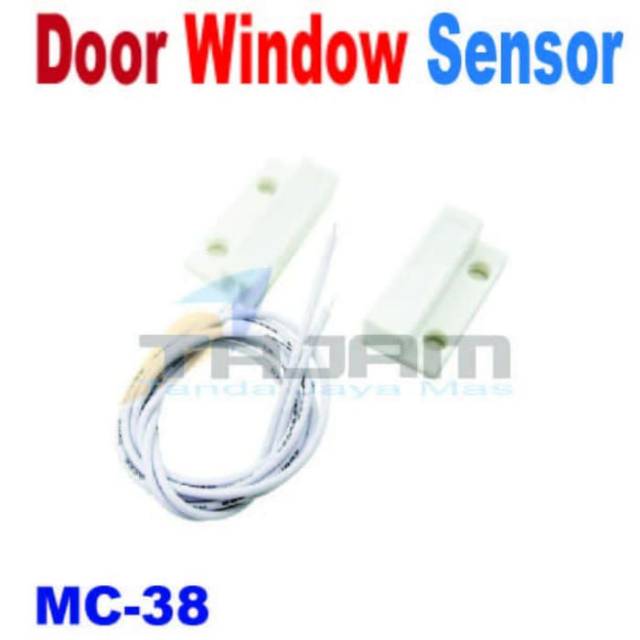 Jual ABS MC-38 Wired Door Window Sensor Magnetic Switch | Shopee Indonesia