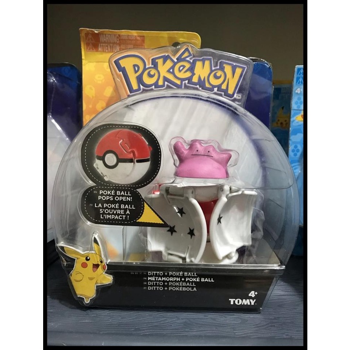 Jual Tomy Pokemon Throw N Pop Ditto + Poke Ball | Shopee Indonesia