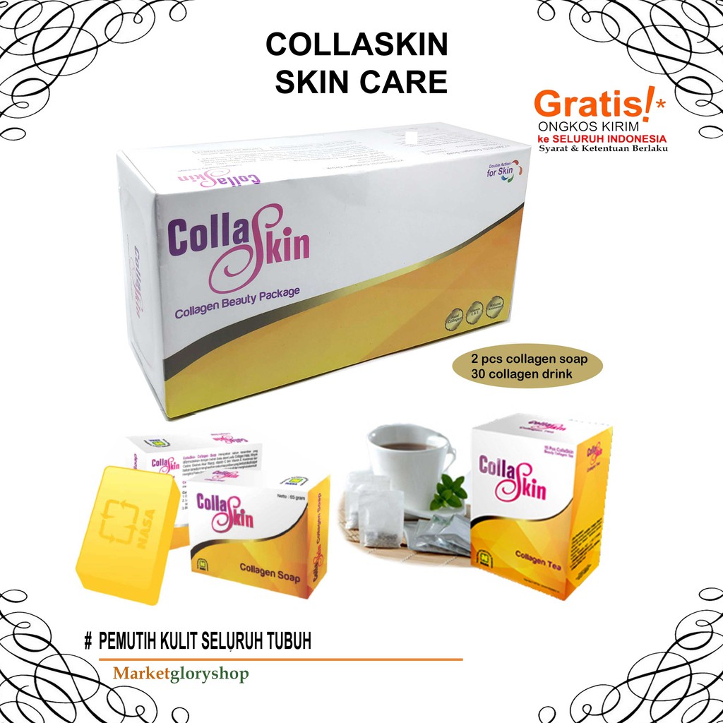 Jual Collaskin Collagen Skin Care / Solusi Kulit Putih Alami Original ...