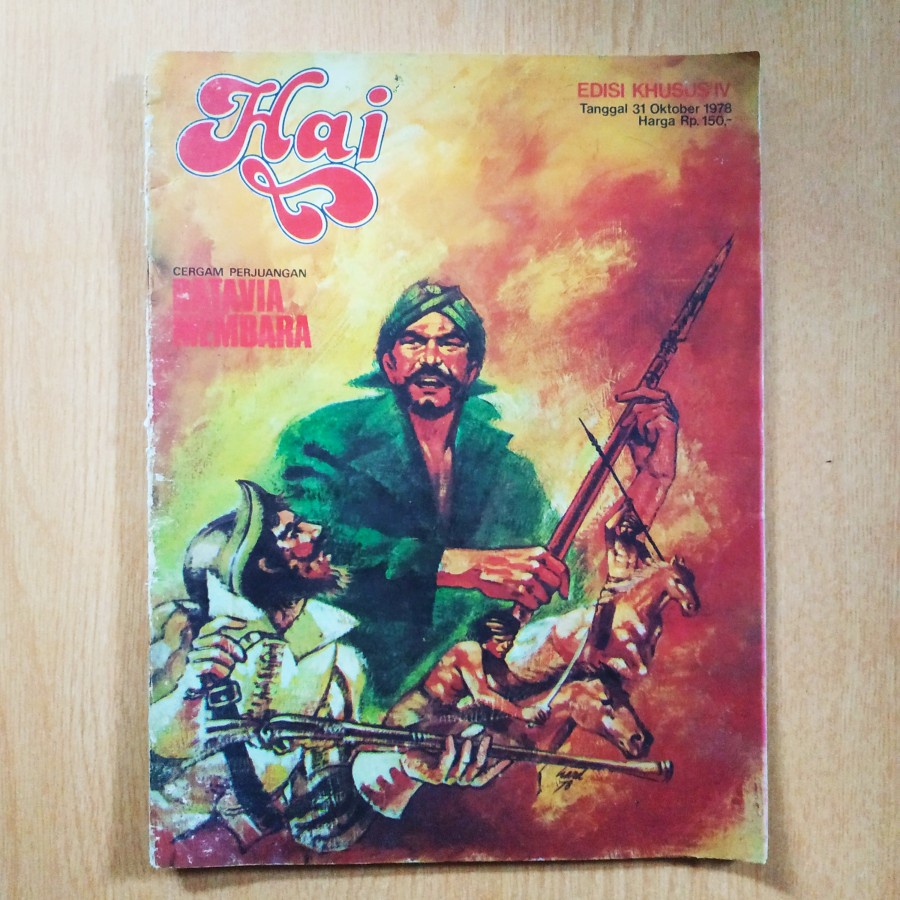 Jual Majalah Hai isi Cergam karya ilustrator Wedha dan Komikus S ...