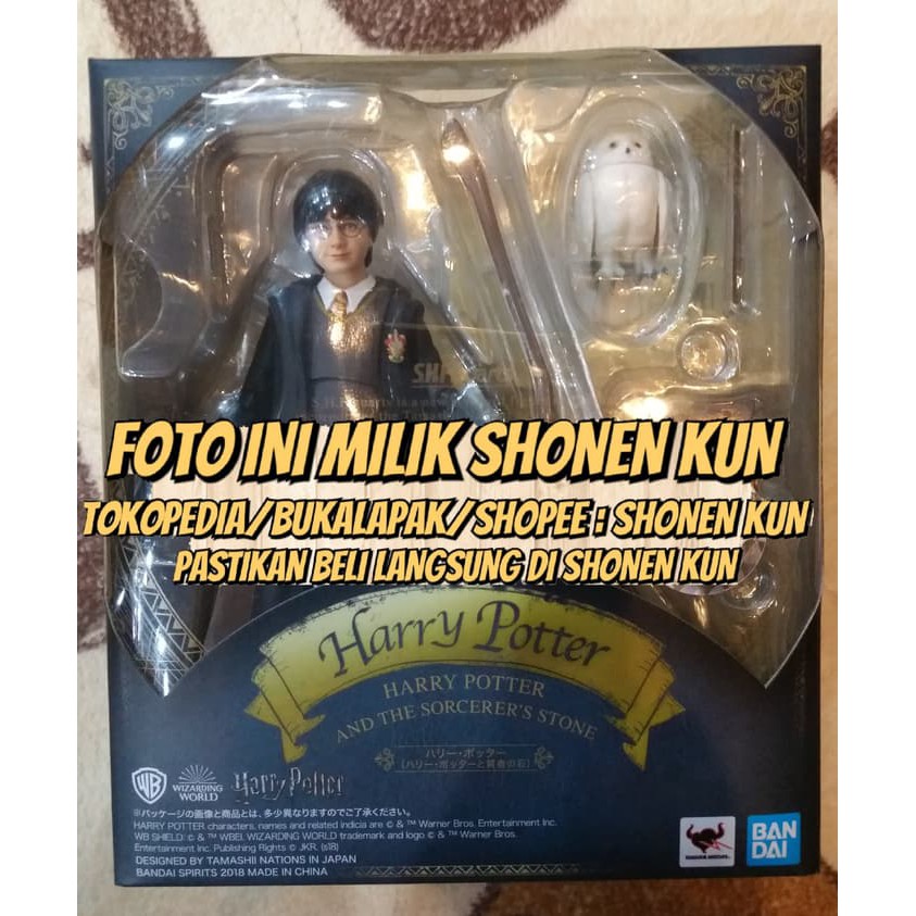 Jual ASLI ORI SHF HARRY POTTER AND THE SORCERER'S STONE BANDAI | Shopee ...