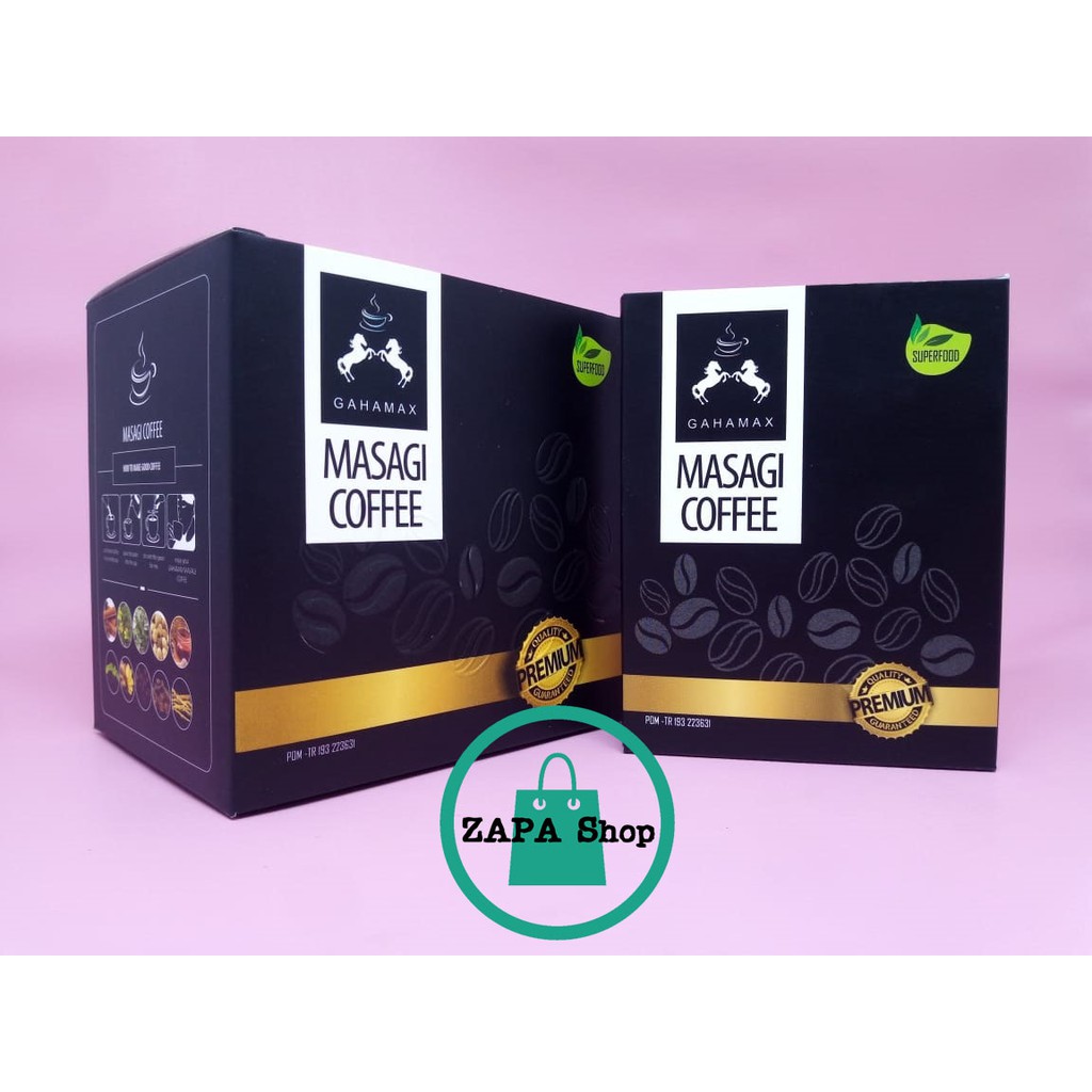 Jual MASAGI COFFEE GAHAMAX ORIGINAL | Shopee Indonesia