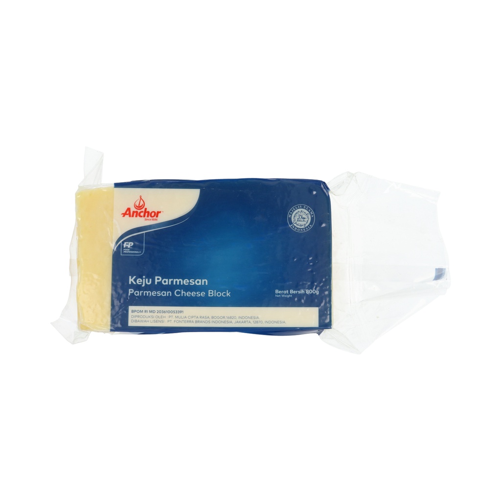 Jual Keju Parmesan Wheel Cheese Block Anchor 800 gram | Shopee Indonesia