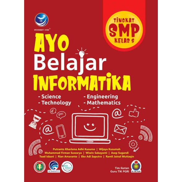 Jual Ayo Belajar Informatika Tingkat SMP Kelas 8 | Shopee Indonesia