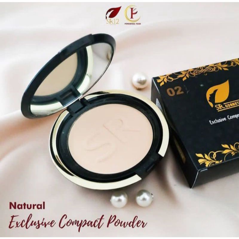 Jual Exclusive Compact Powder SR12 / SPF 25++ / Natural / Bedak Sultan ...