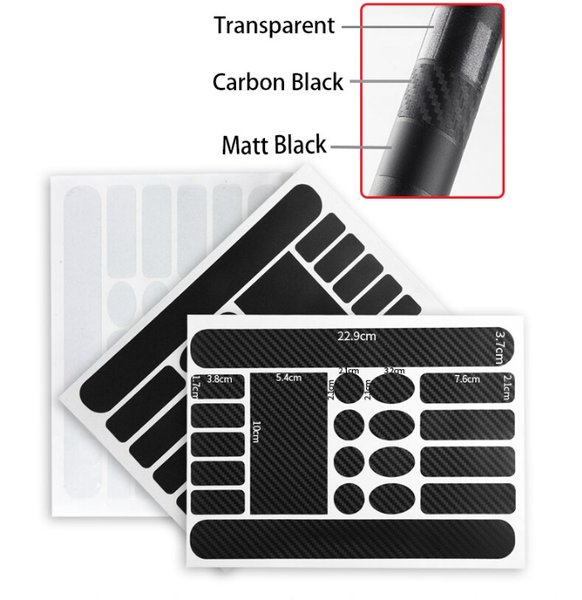 Jual Stiker CARBON Pelindung Frame Sepeda ztto Decal KABEL Sticker ...
