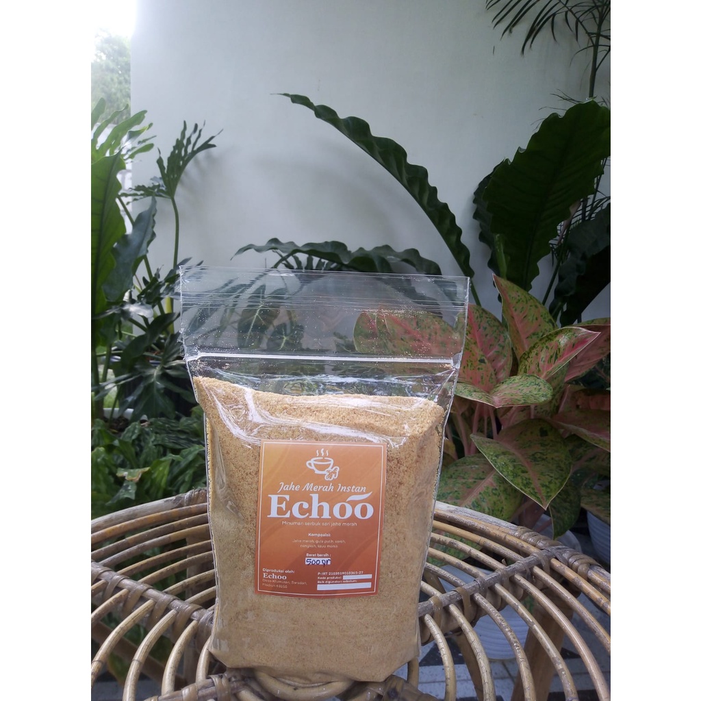 Jual Jahe Merah Instan 500gr "Echoo" | Minuman Sari Jahe Merah Praktis ...