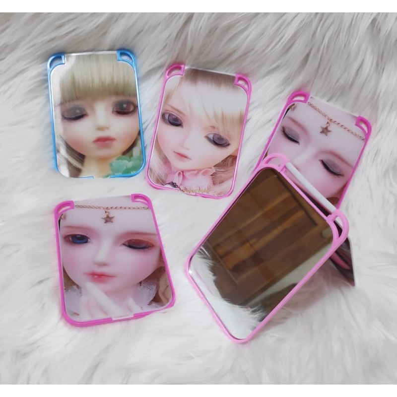 Jual KACA CERMIN DANDAN RIAS GAMBAR BARBIE 3D / DRESSING MIRROR ...