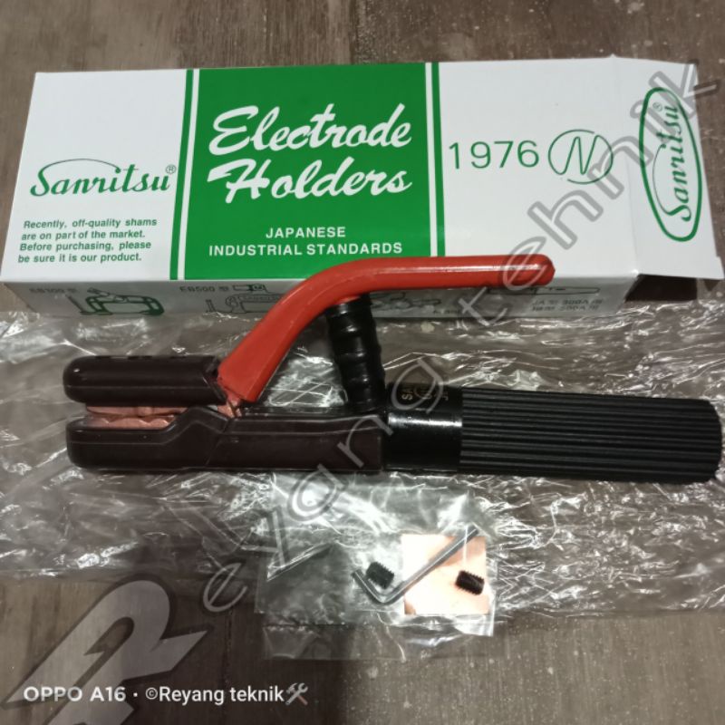 Jual Stang Tang Las 500a Sanritsu type B AS500 Electrode Holders made ...