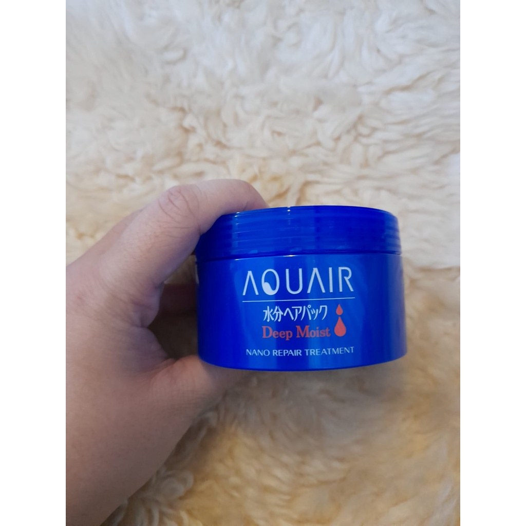 Jual SHISEIDO AQUAIR/ Deep Moist Nano Repair Hair Pack Treatment 100g ...
