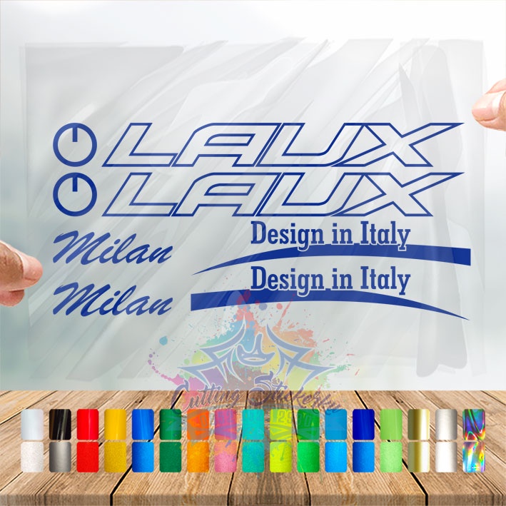 Jual Cutting Stiker Laux Variasi Sepeda Sticker Frame Aksesoris Body ...