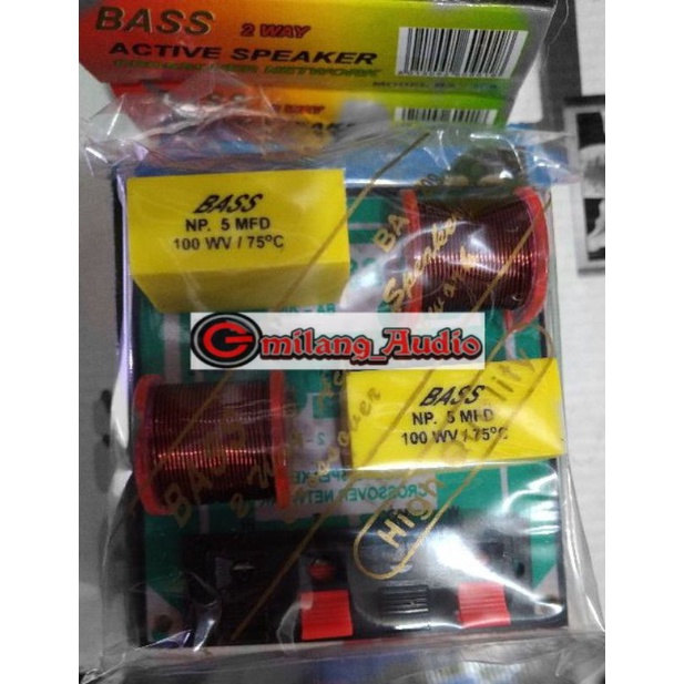 Jual Kit Crossover pasif 2 way high and low type BA-209 | Shopee Indonesia